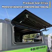 OPENROAD Truck Cap with Full Wing Doors, Extra-Large Storage, and LED ...