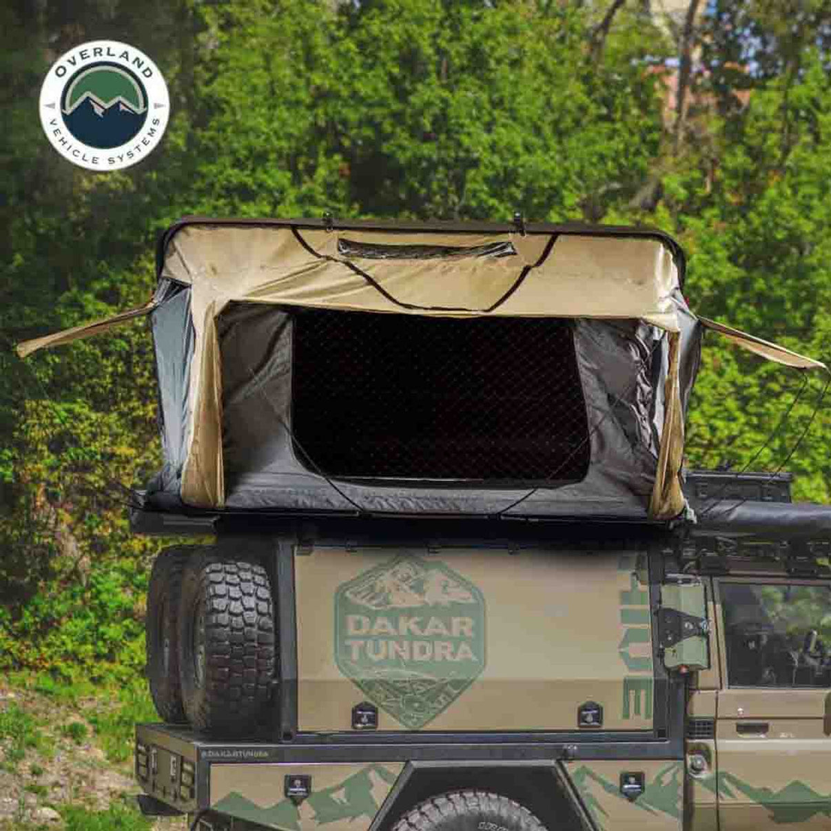 Overland Vehicle Systems HD Bundu Cantilever Hard Shell Roof Top Tent ...