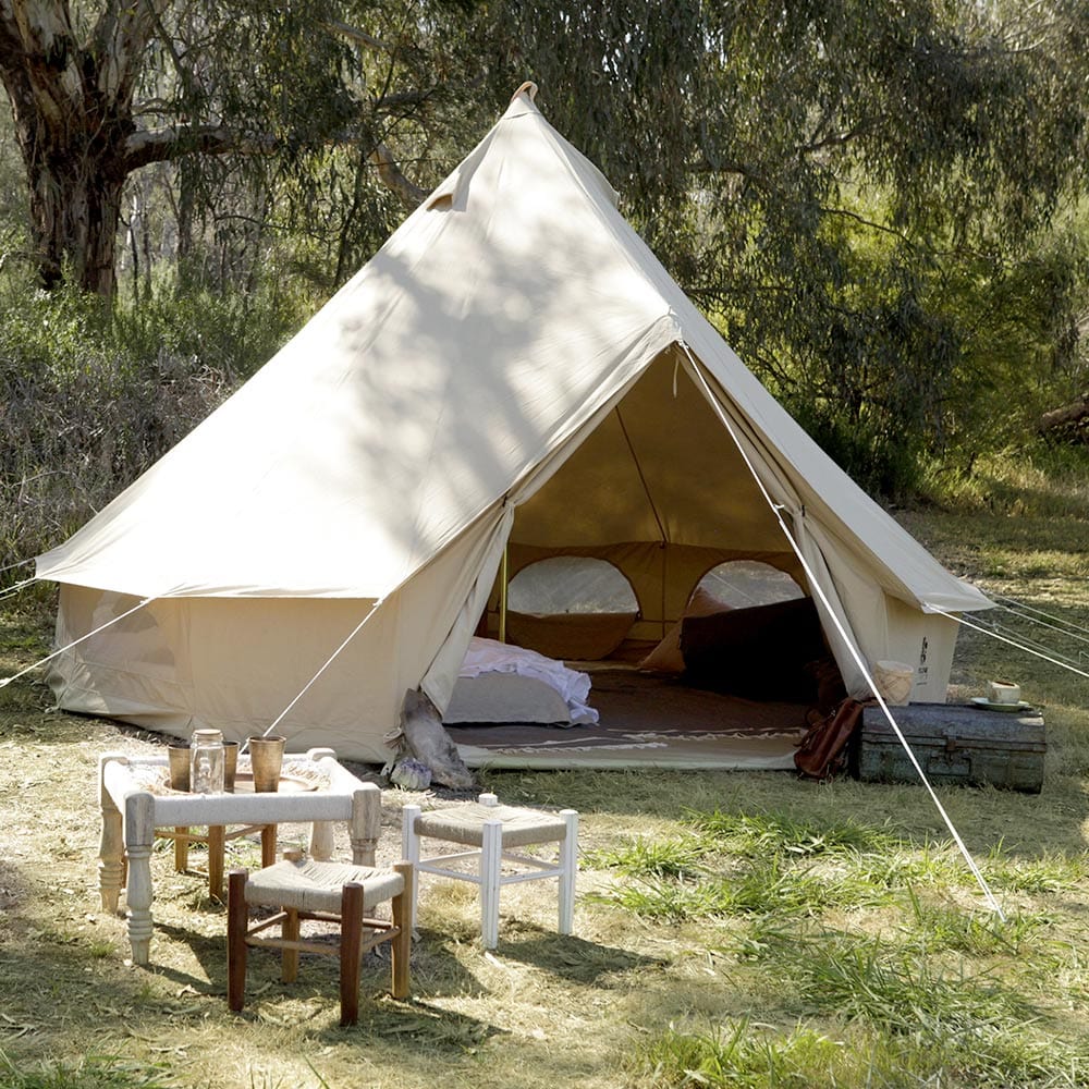 13′ Foot (4M) Bell Tent - Enhance Your Outdoor Adventure – Live More ...