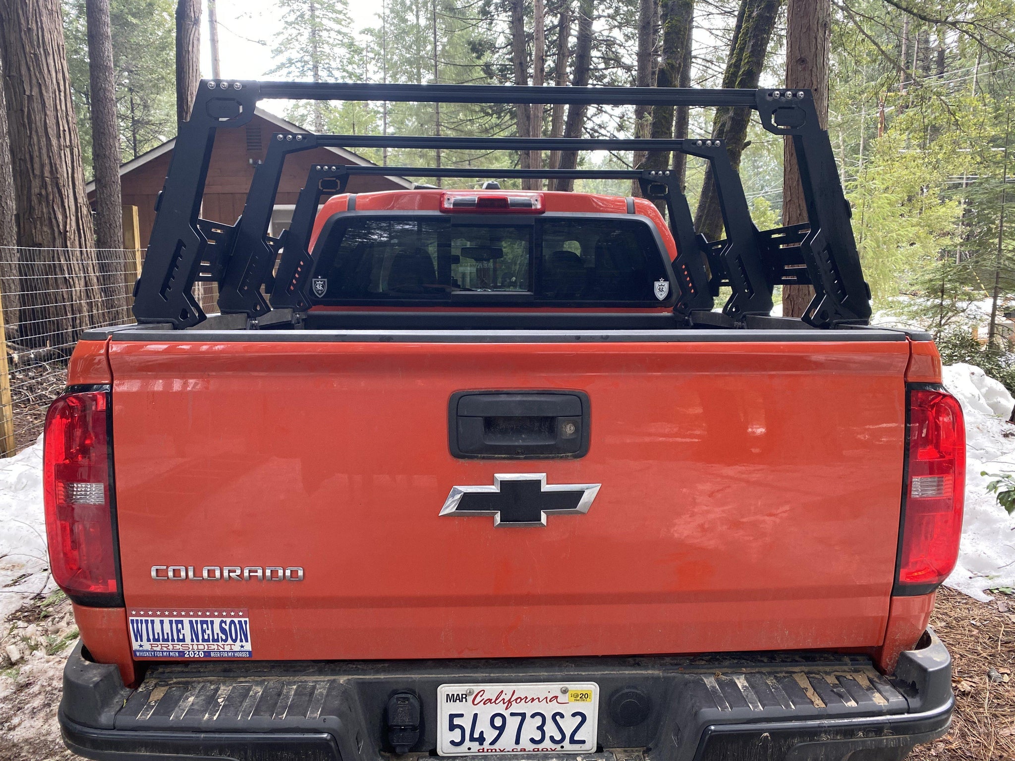 Colorado Bed Rack - TRUSS Series | upTOP Overland – Live More Outside